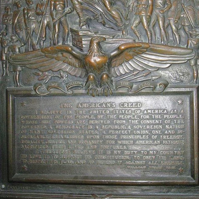 The American’s Creed – Gfpacificbee’s Insights & photography
