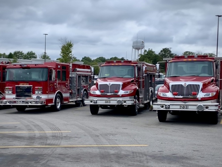 Firetrucks Gather for Fire Safety Presentation – Gfpacificbee’s ...